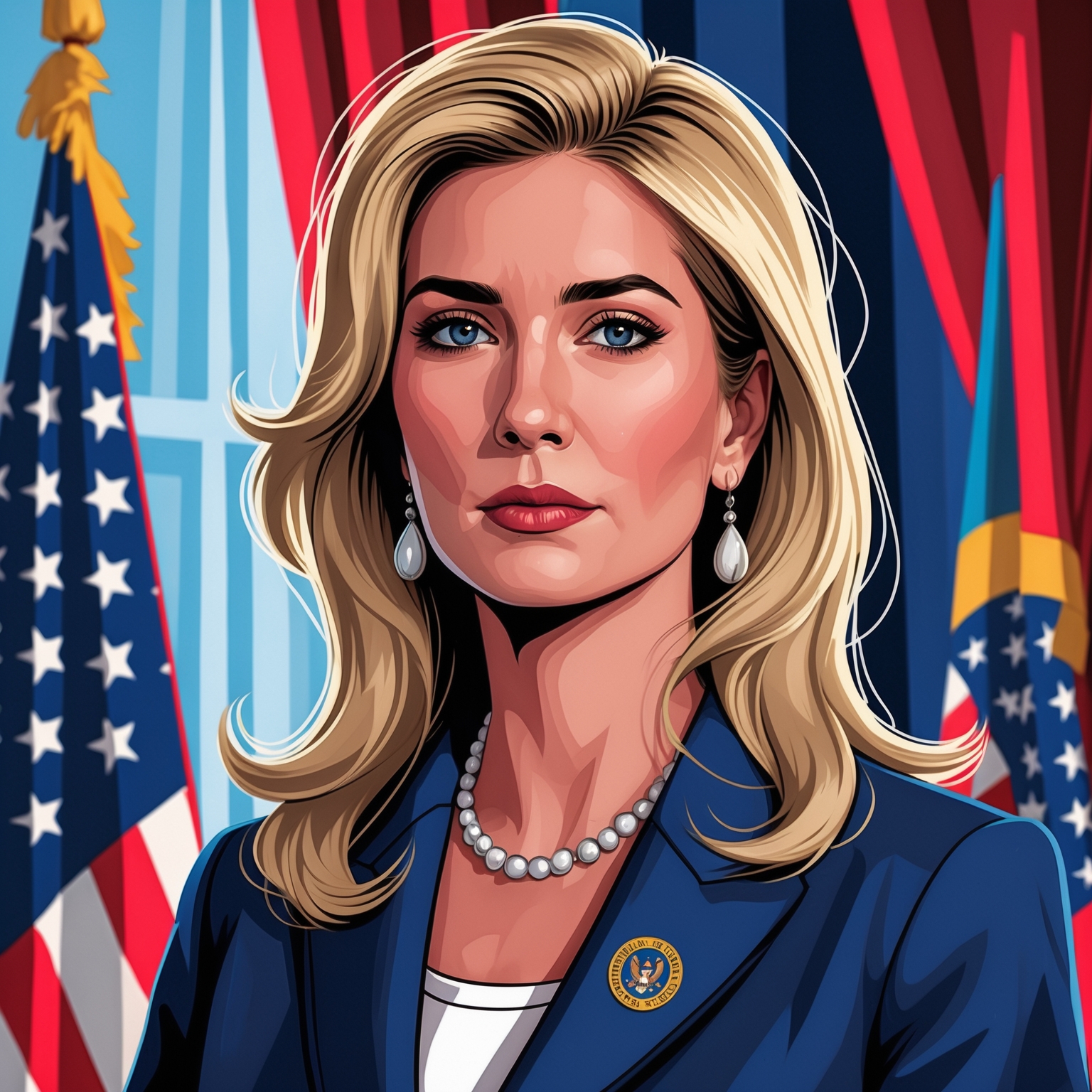 ivanka trump in carton art style generated with Phoenix 1.0 #399889 ...